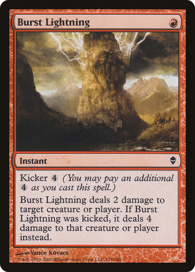 Burst Lightning (ZEN) – Wizard's Tower