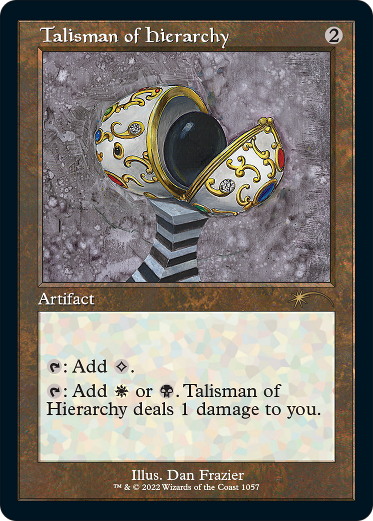 Talisman of Hierarchy (1057) (Retro Frame) (SLD) – Wizard's Tower