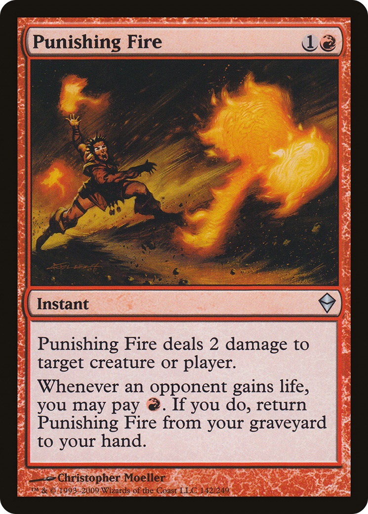 Punishing Fire (ZEN) - Foil – Wizard's Tower