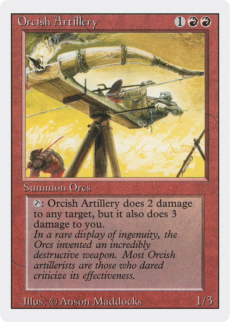 Orcish Artillery (3ED) – Wizard's Tower