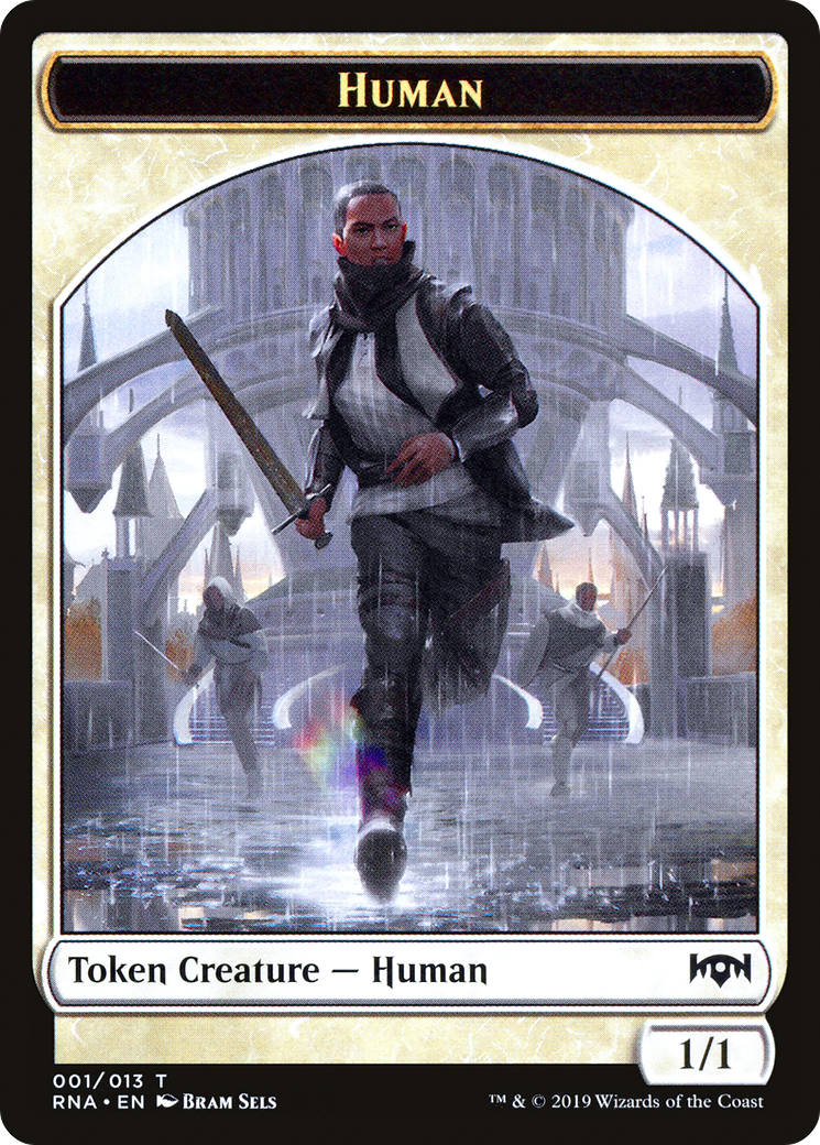 Human Token (001) (TRNA) – Wizard's Tower