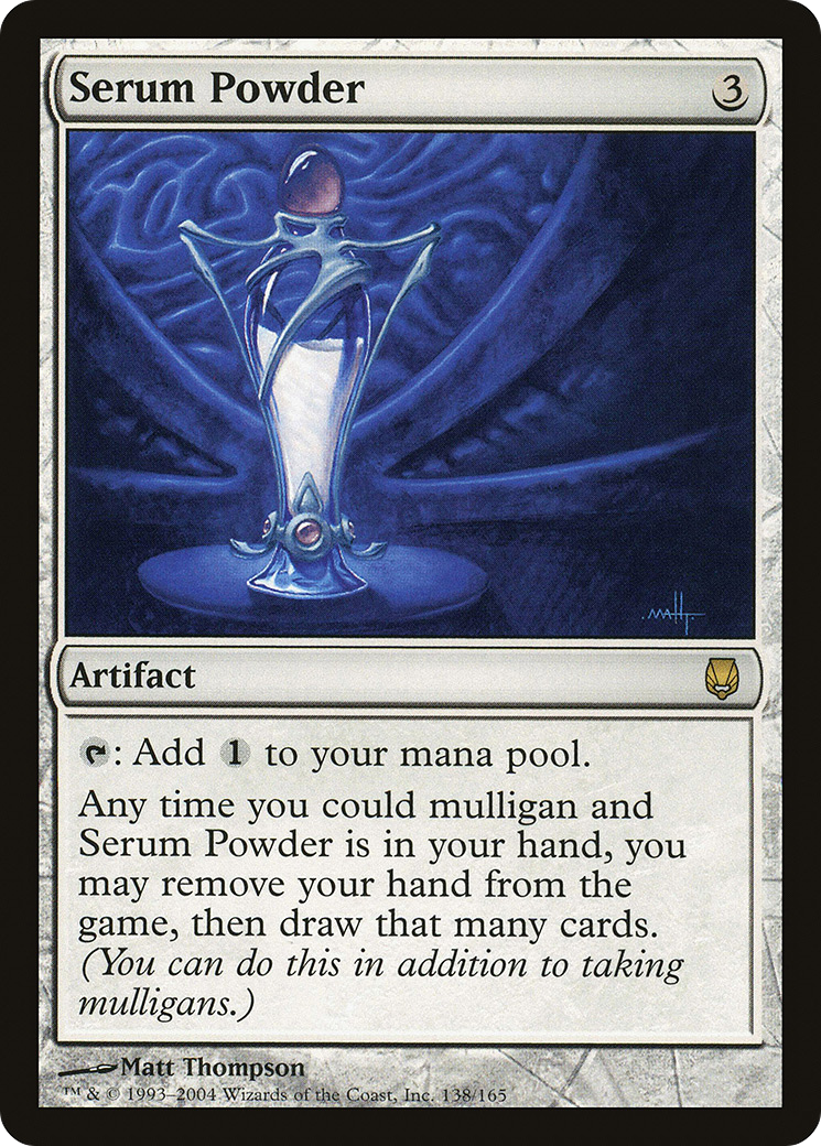 Serum Powder (DST) - Foil – Wizard's Tower