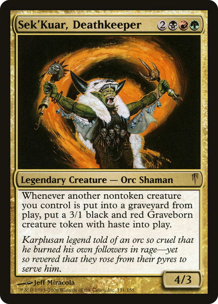 Sek'Kuar, Deathkeeper (CSP) – Wizard's Tower