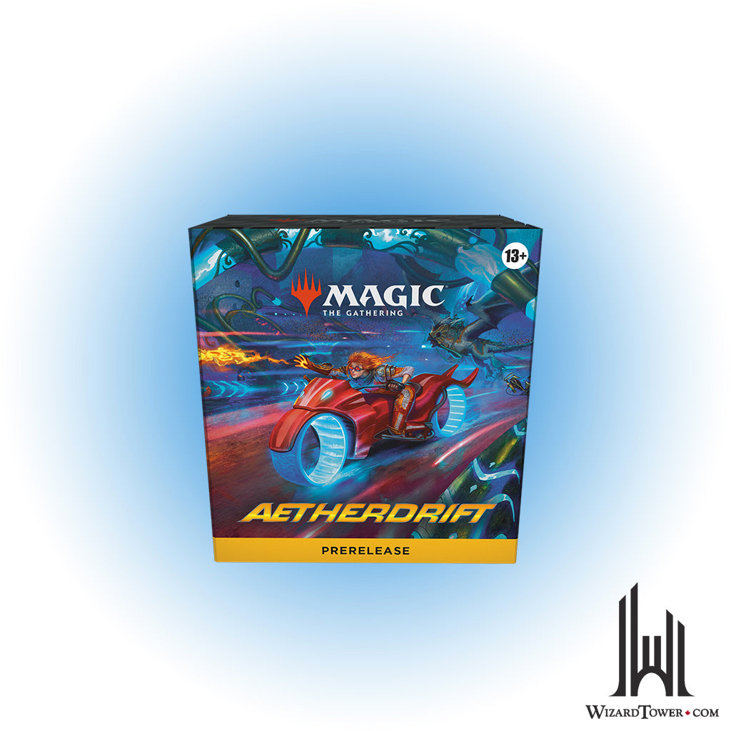 Magic the Gathering Aetherdrift Prerelease Kit – Wizard's Tower