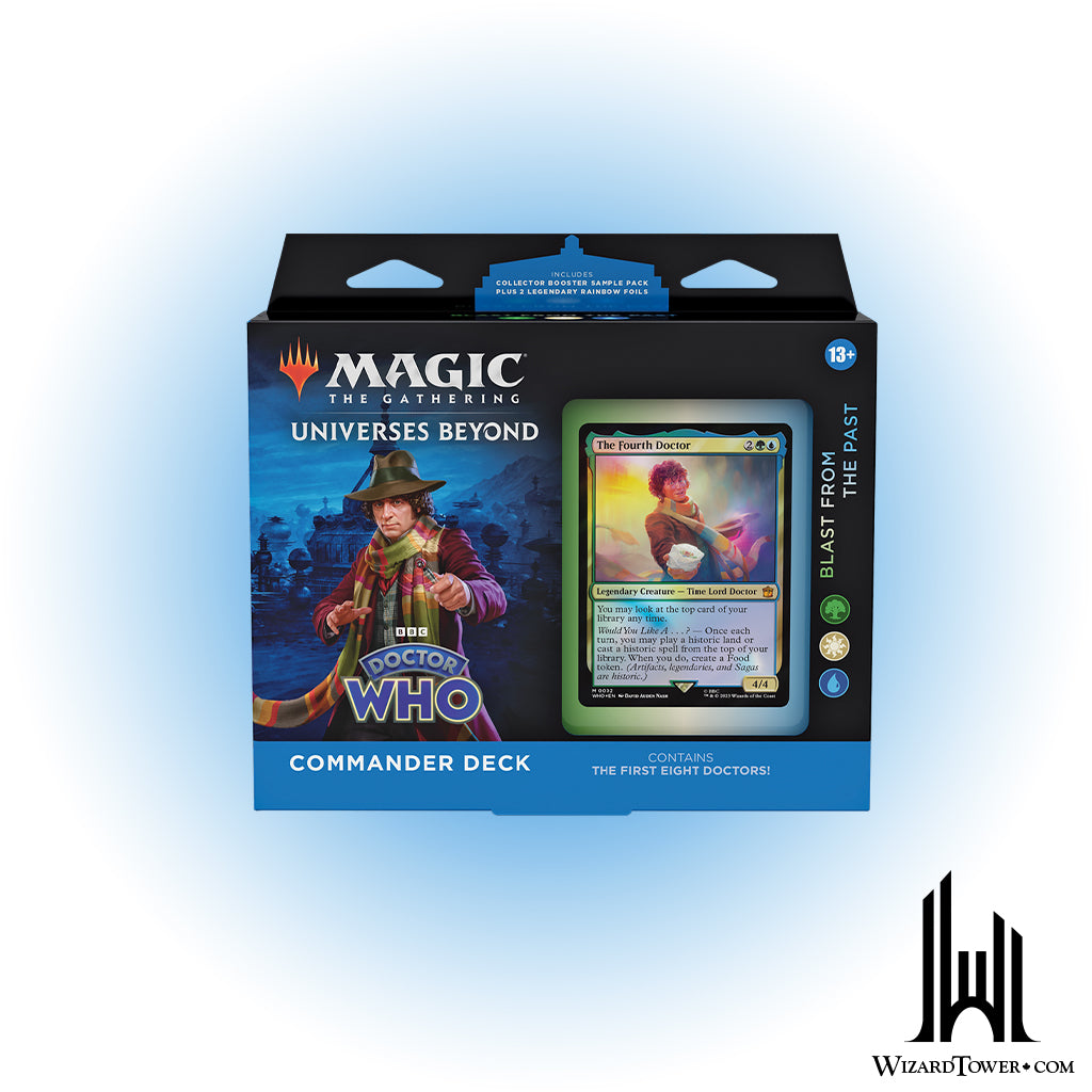Magic the Gathering Doctor Who Commander Deck - Blast From the Past (W ...