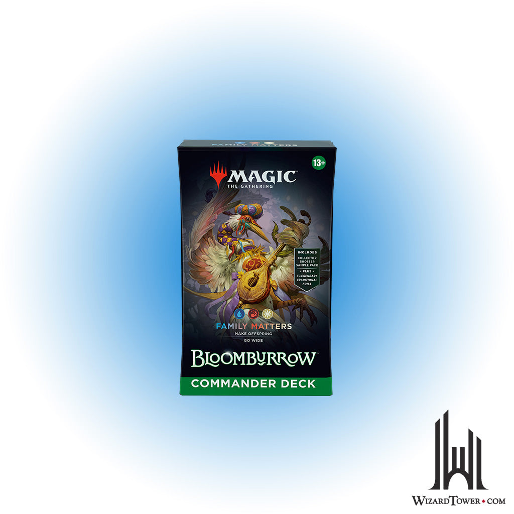 Magic the Gathering Bloomburrow Commander Deck - Family Matters (WUR ...