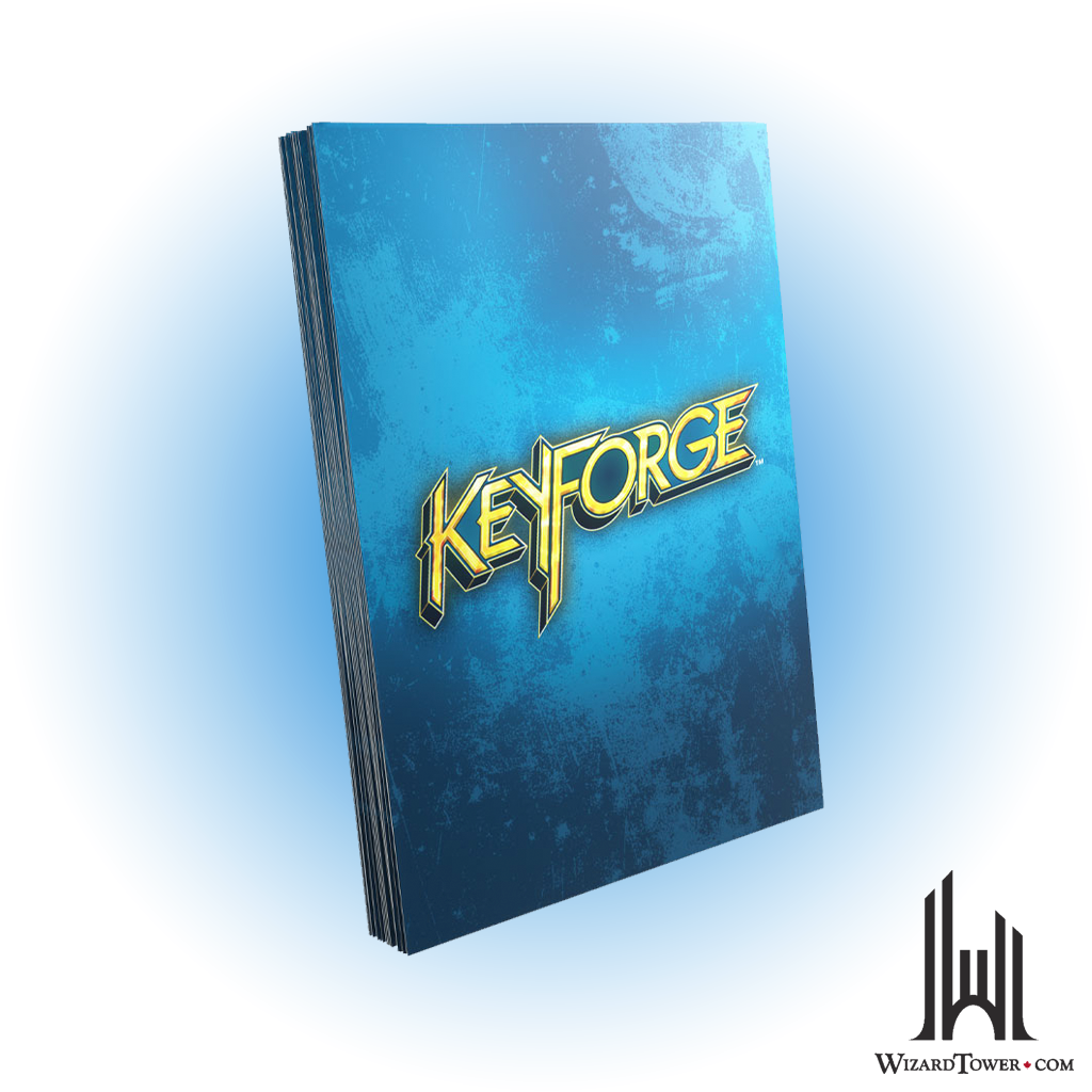 Keyforge Logo Sleeves - Blue (40) – Wizard's Tower