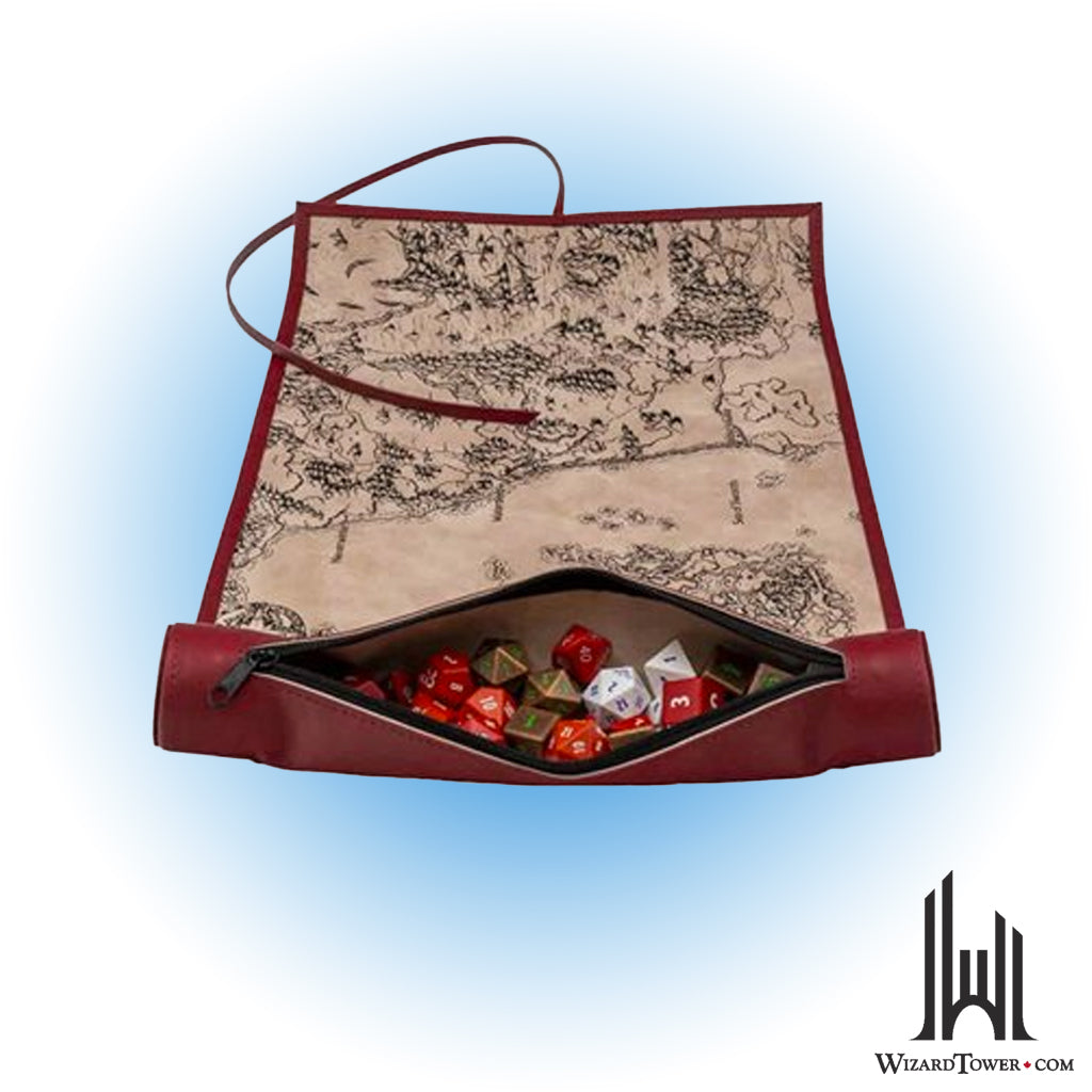 Dice Scroll - DnD Sword Coast Map – Wizard's Tower