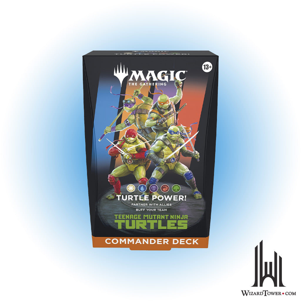 Magic the Gathering Teenage Mutant Ninja Turtles Commander Deck - Turt ...