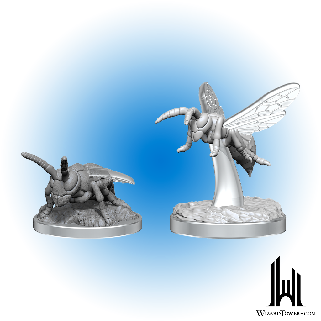 Unpainted Miniature - Dungeons & Dragons - Murder Hornets – Wizard's Tower
