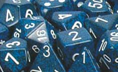 Dice Set - Speckled Stealth 7ct – Wizard's Tower