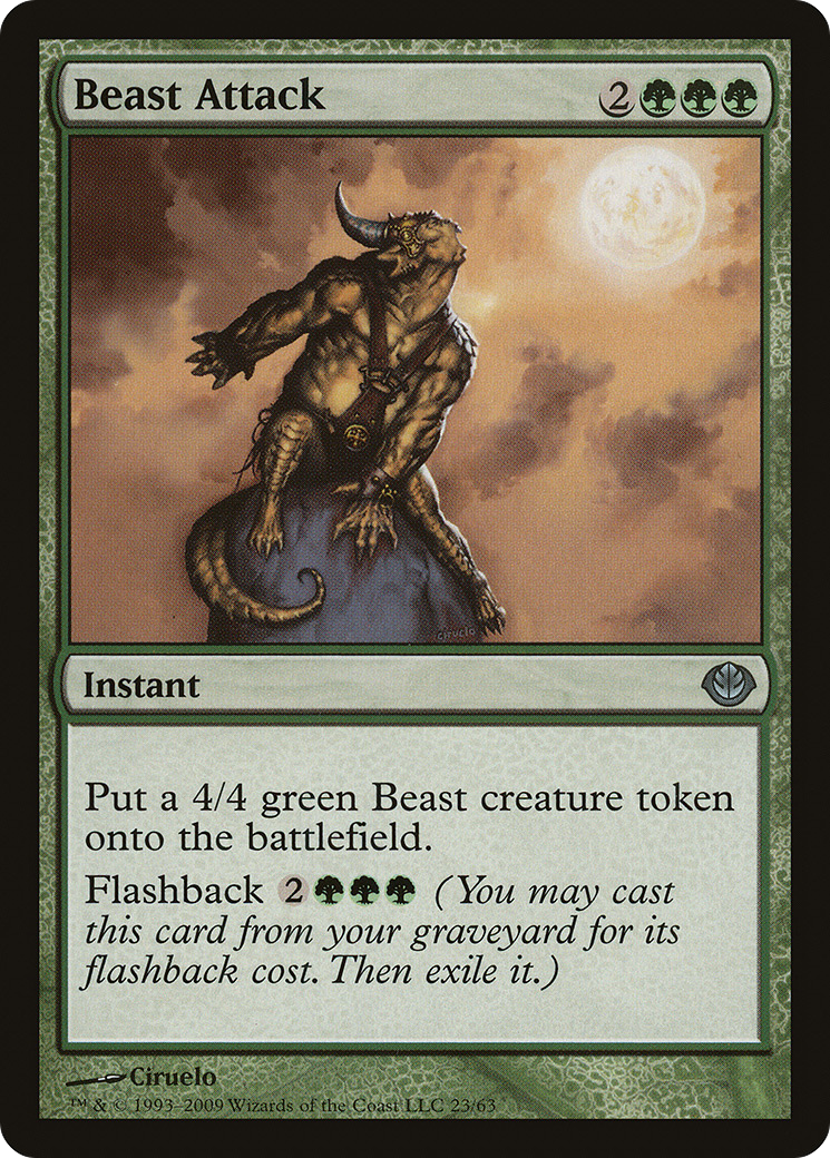 Beast Token (002) (DDD) – Wizard's Tower