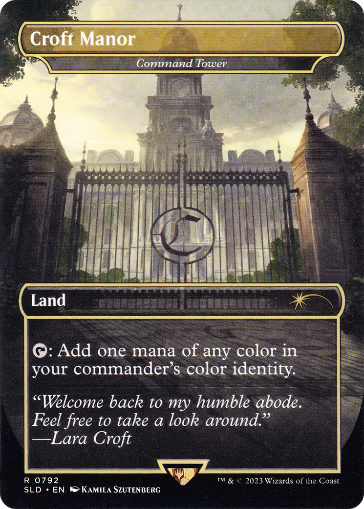 Croft Manor [Command Tower] (0792) (Borderless) (SLD) – Wizard's Tower