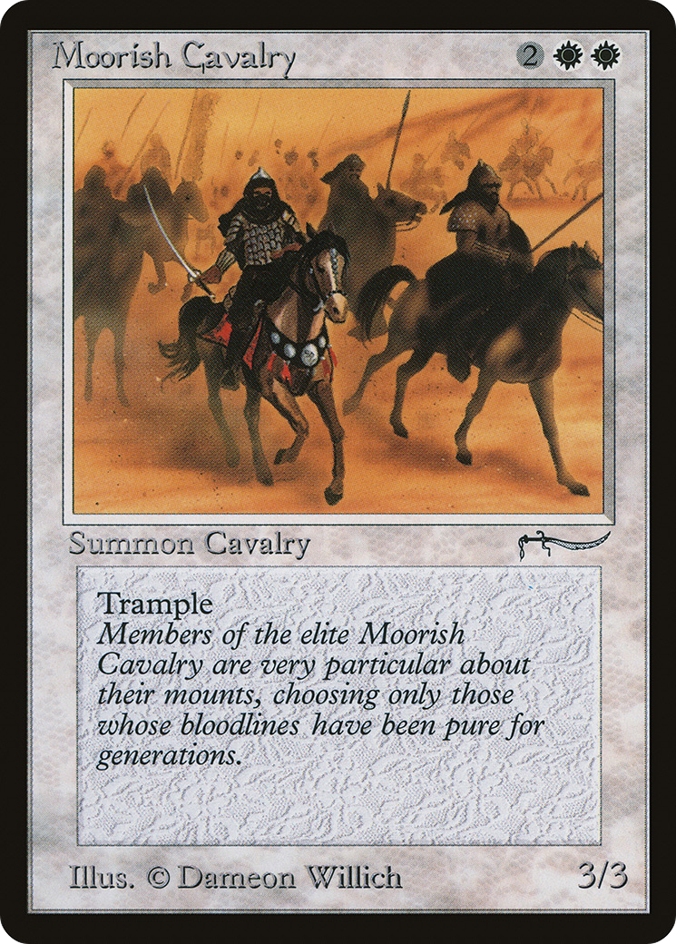 Moorish Cavalry (Dark Mana Symbol) – Wizard's Tower